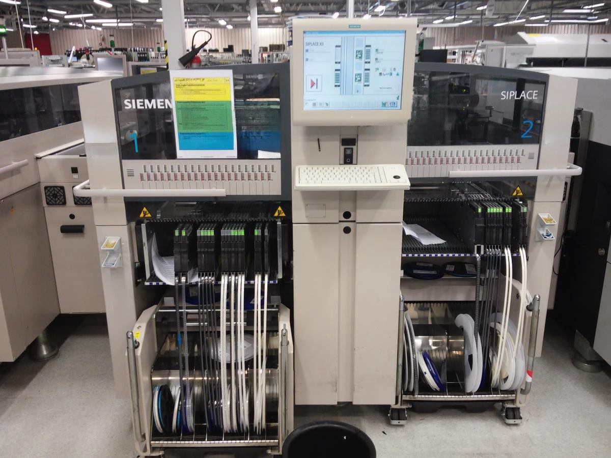 ASM Siplace X3, vintage 2006, placement unit – Electrotech