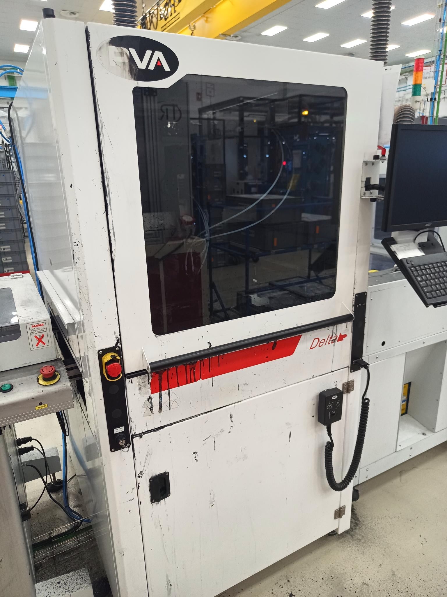 PVA Delta 8 coating/dispensing line with UV oven, vintage 2023 ...